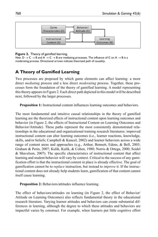 Developing a Theory of Gamified Learning: Linking Serious Games and ...