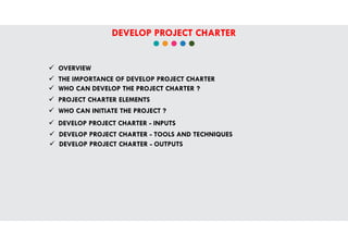 Develop project charter | PDF
