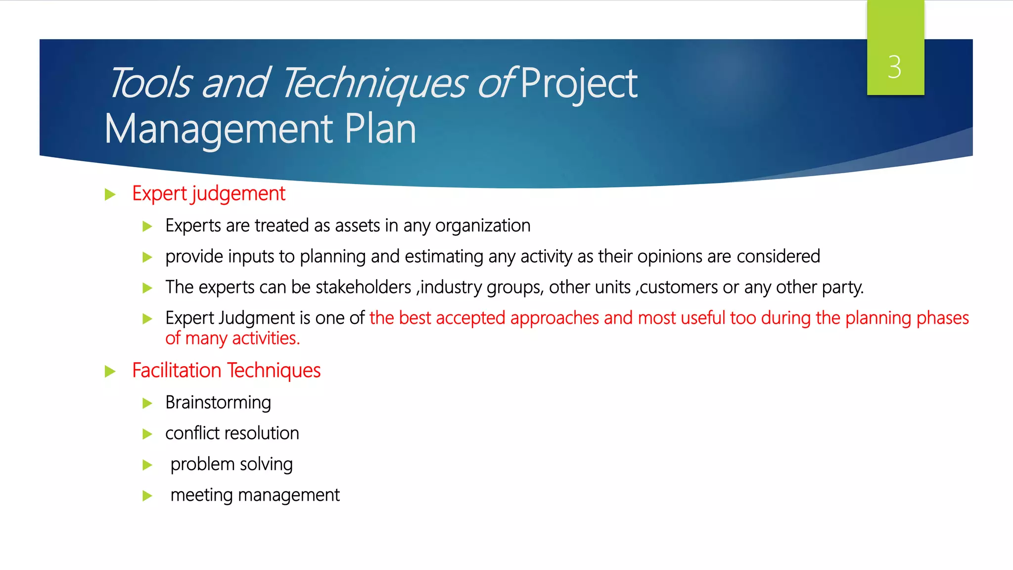 Develop project management plan | PPTX