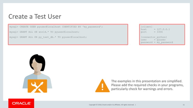 Develop Python Applications with MySQL Connector/Python | PPT | Free Download