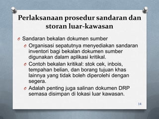 Develop system back up and recovery procedures | PPTX