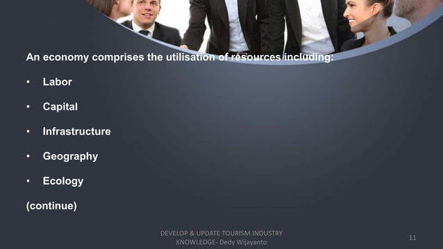 Develop & update tourism industry knowledge | PPT