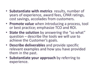 Develop winning federal_proposals | PPTX | Web Development | Internet