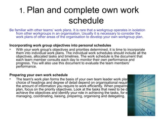 Develop work priorities | PPT