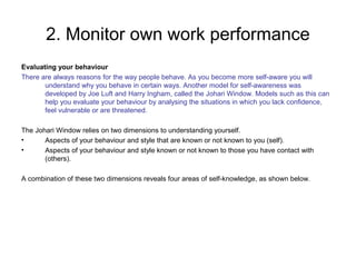 Develop work priorities | PPT