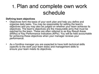 Develop work priorities | PPT