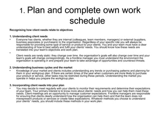 Develop work priorities | PPT