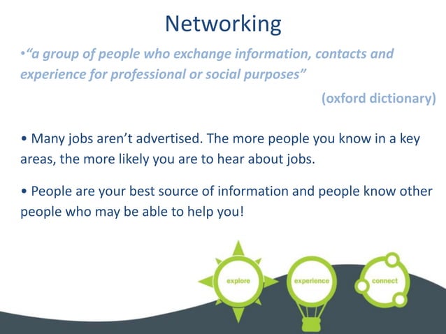 Develop Your Networking Skills | PPTX