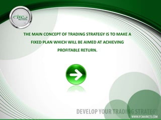 Develop your trading strategy | PPTX