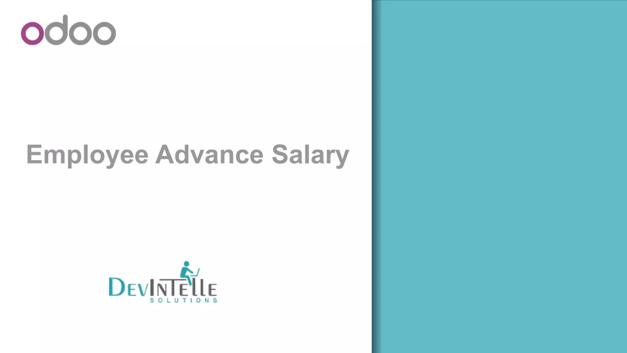 Employee Advance Salary | PPTX