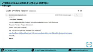 Employee Overtime Request | PPTX | Human Resources | Business