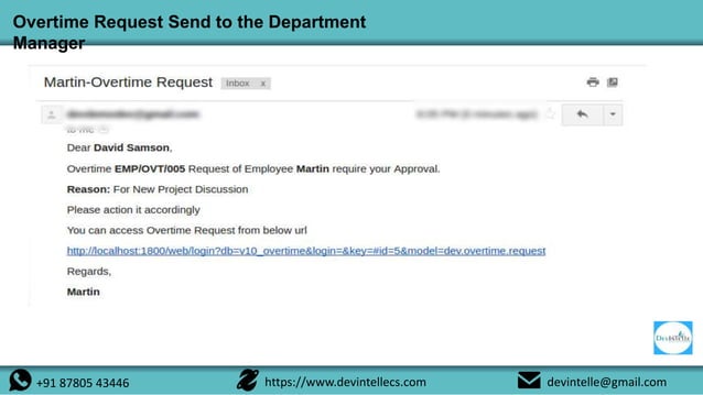 Employee Overtime Request | PPTX | Human Resources | Business