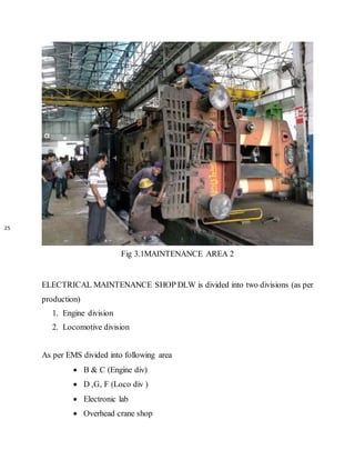 Industrial training report on dlw varanasi for Main Receiving ...