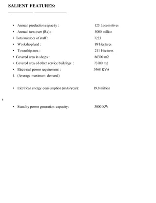 Industrial training report on dlw varanasi for Main Receiving ...