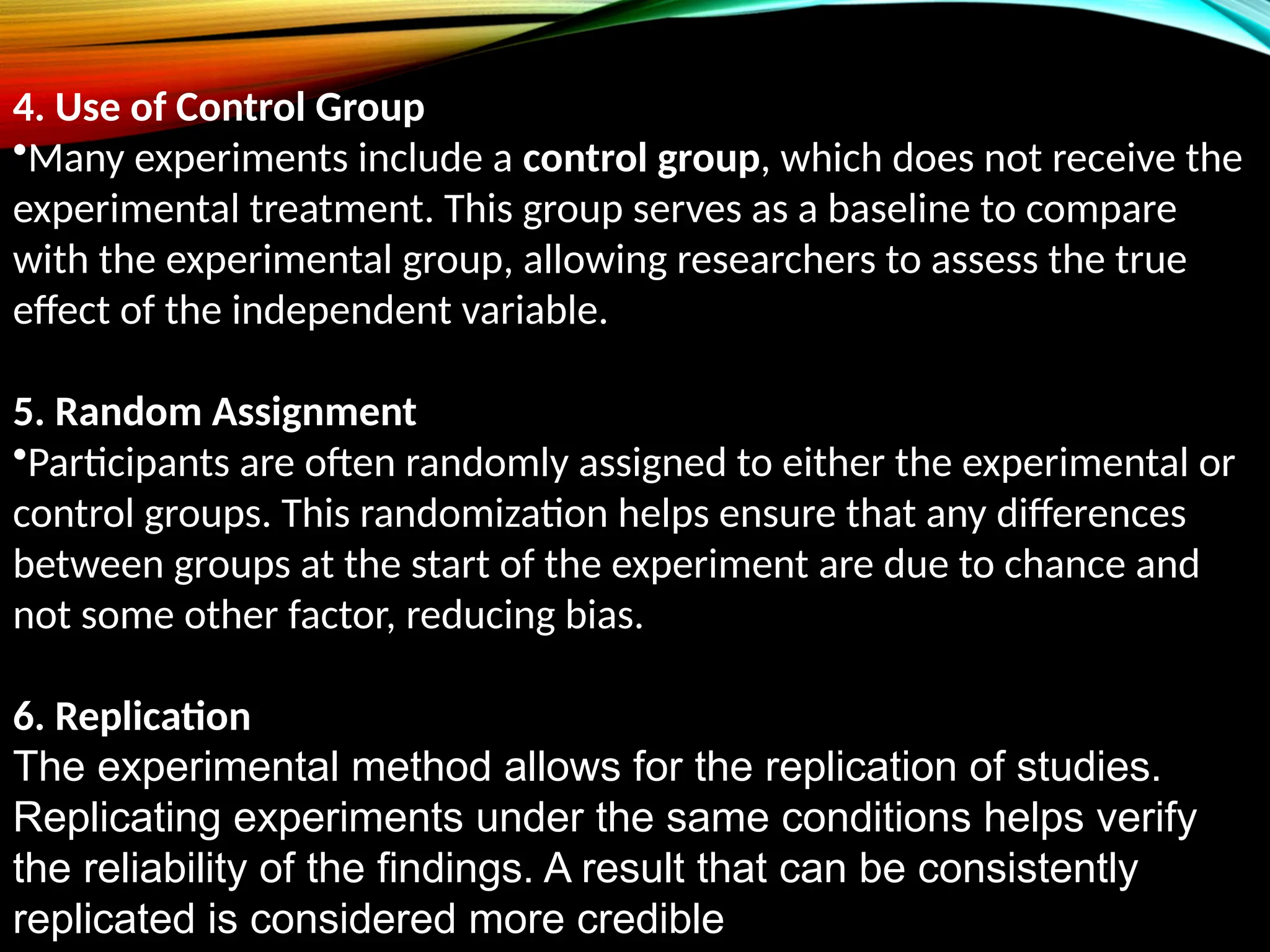 nature & characterstics Experimental methods.pptx