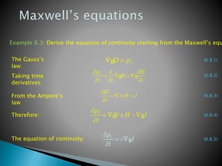 maxwell equaction Devendra keer | PPTX | Physics | Science
