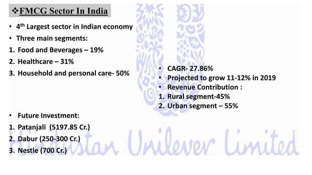 HUL sales hierarchy FMCG Organisation structure of Sales | PPTX | Sales ...