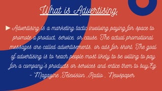 Understanding Advertising ppt | PDF