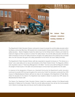 Devens Annual Report 2007 | PDF