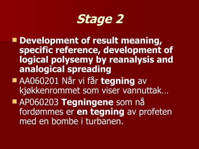 Deverbal nouns and historical development | PPT