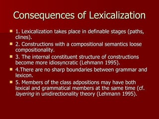 Deverbal nouns and historical development | PPT