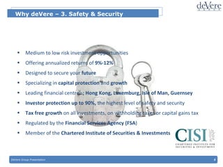 Introduction to the deVere Group | PPT