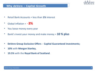 Introduction to the deVere Group | PPT