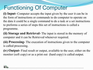 Computer | PPTX | Operating Systems | Computer Software and Applications