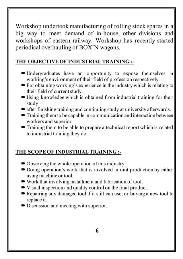 project report on water supply works under supervision of indian railways | DOCX | Rail Travel ...