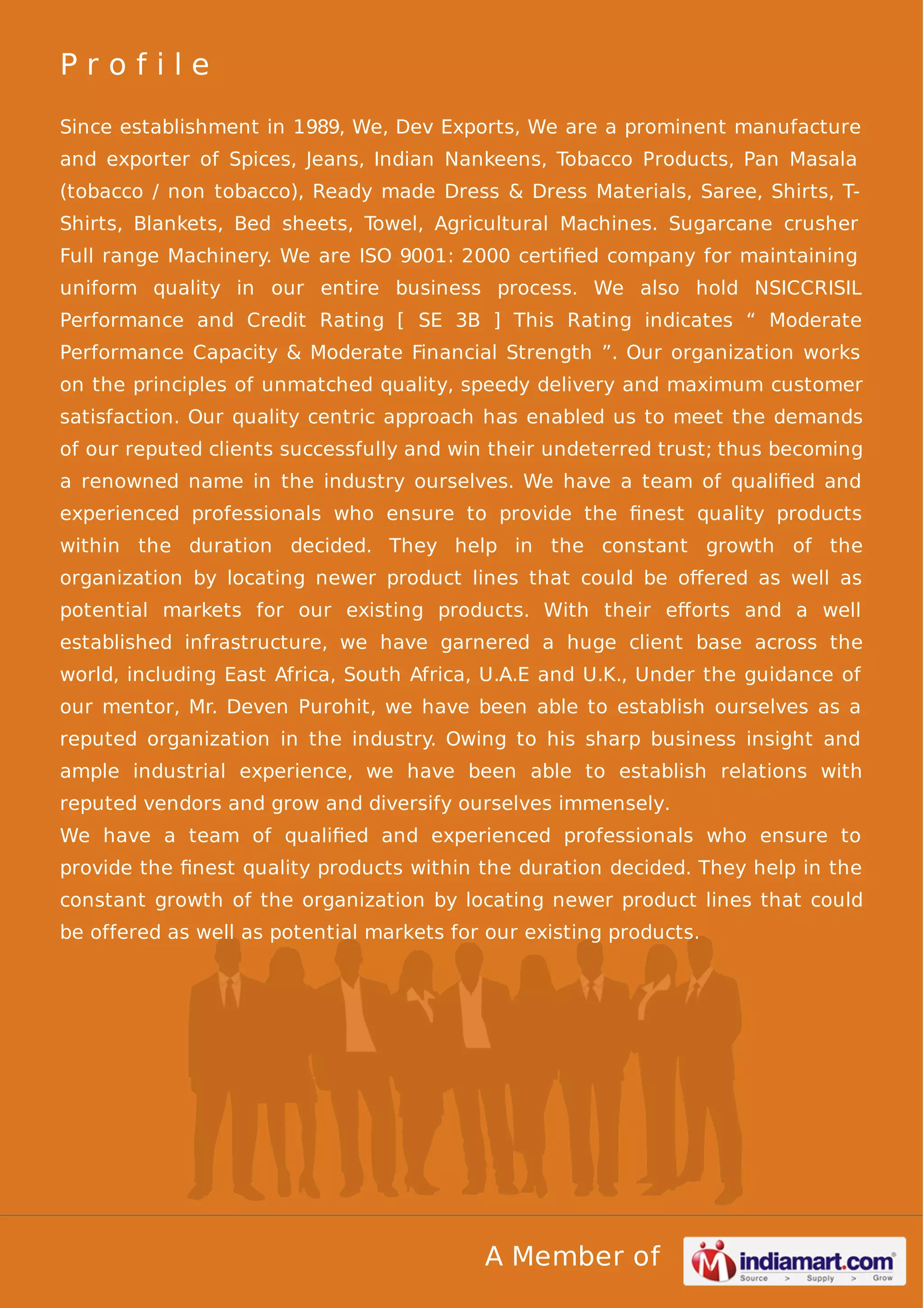 Dev Exports, Ahmedabad, Readymade Garments | PDF | Women\'s Clothing | Women\'s Fashion