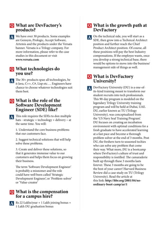 About DevFactory | PDF