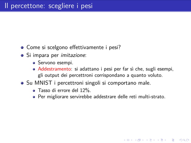 Dal percettrone ad AlphaGo (e SAI) | PDF