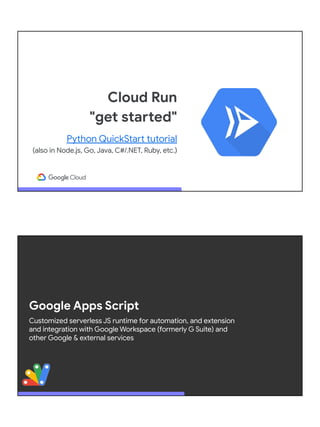 Serverless Computing with Google Cloud | PDF | Cloud Computing | Internet