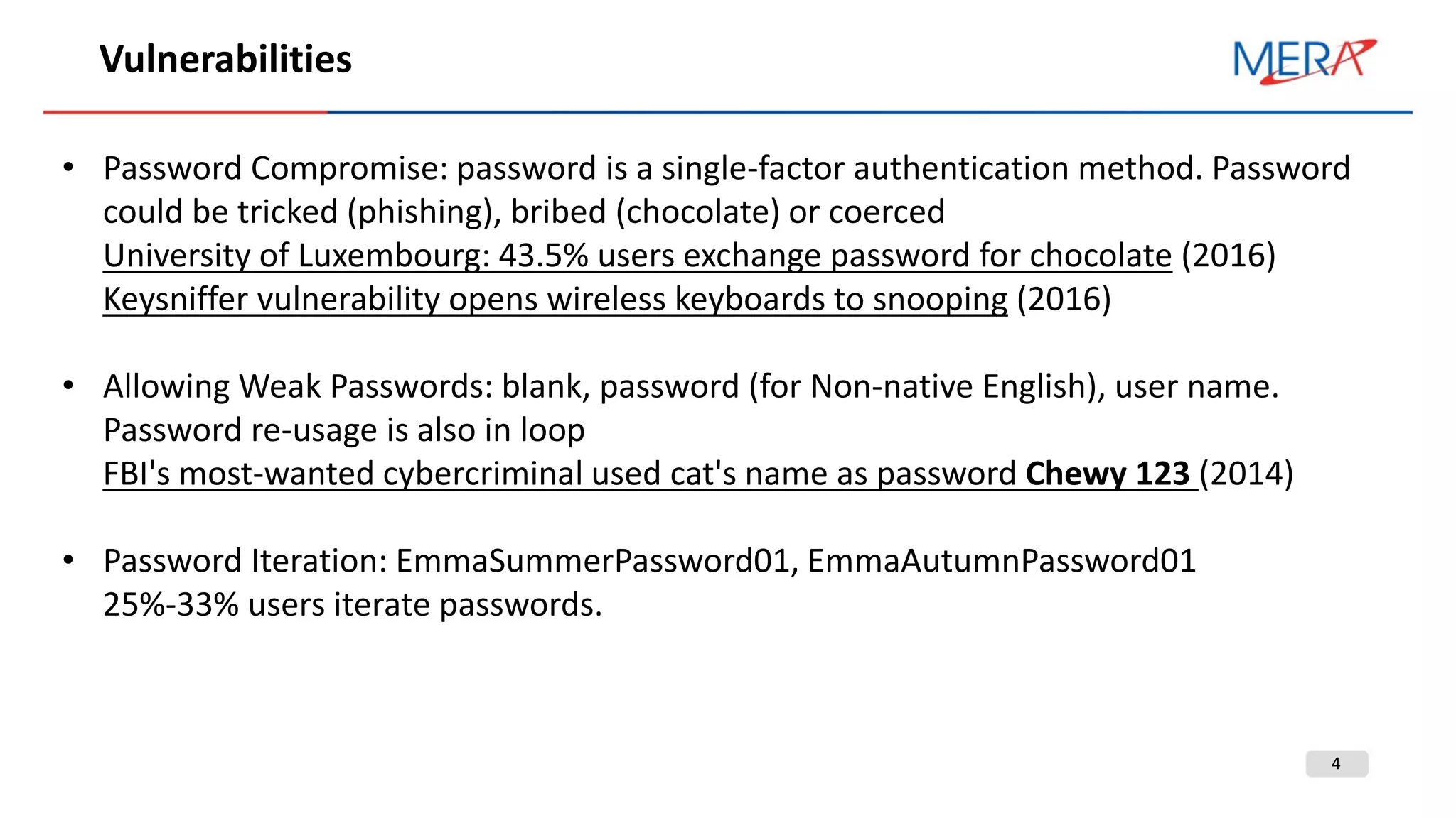 Flaws of password-based authentication | PPTX | Internet Safety | Parenting