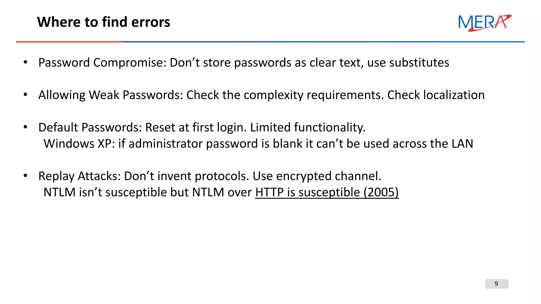 Flaws of password-based authentication | PPTX