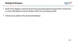 Flaws of password-based authentication | PPTX