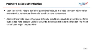 Flaws of password-based authentication | PPTX | Internet Safety | Parenting