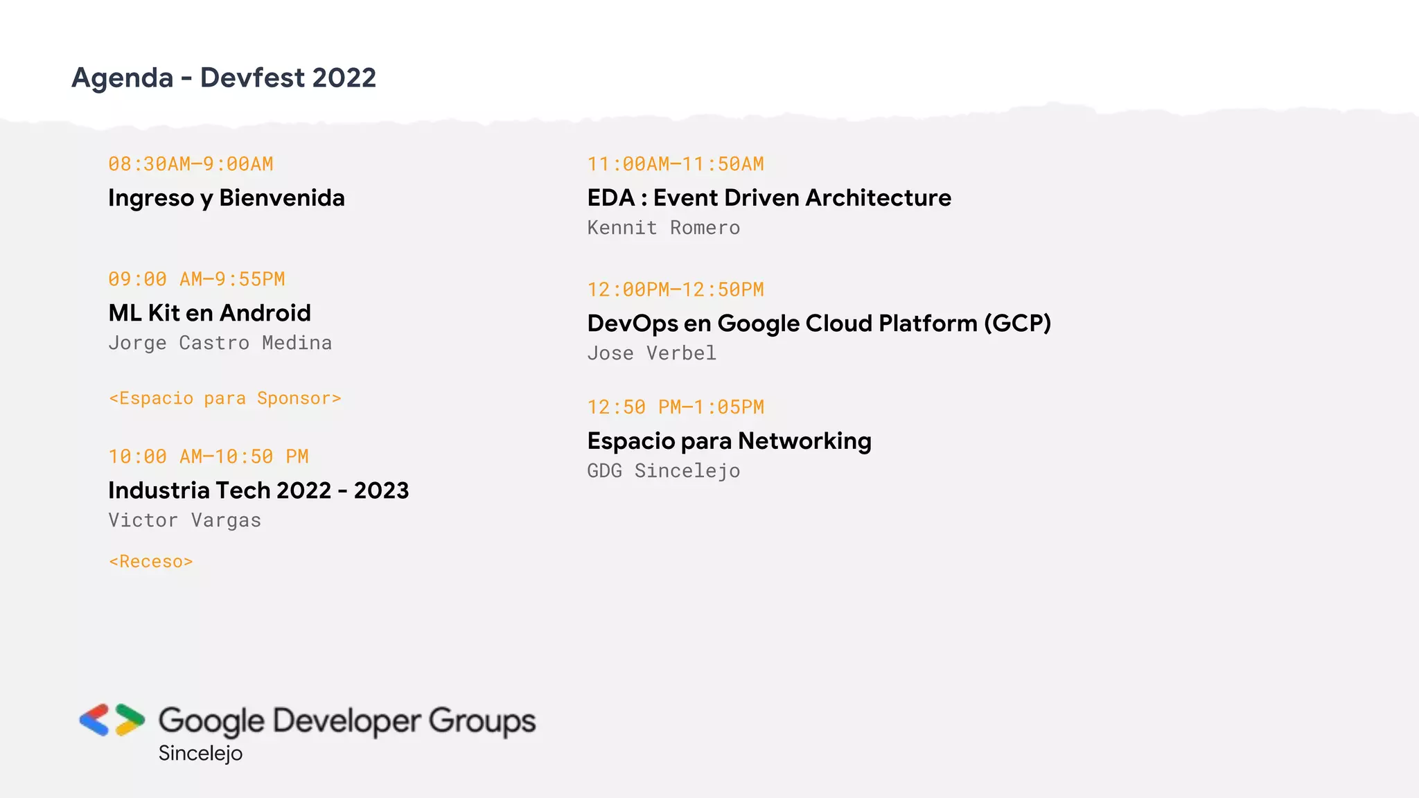 DevFest 2022 - Main | PPT