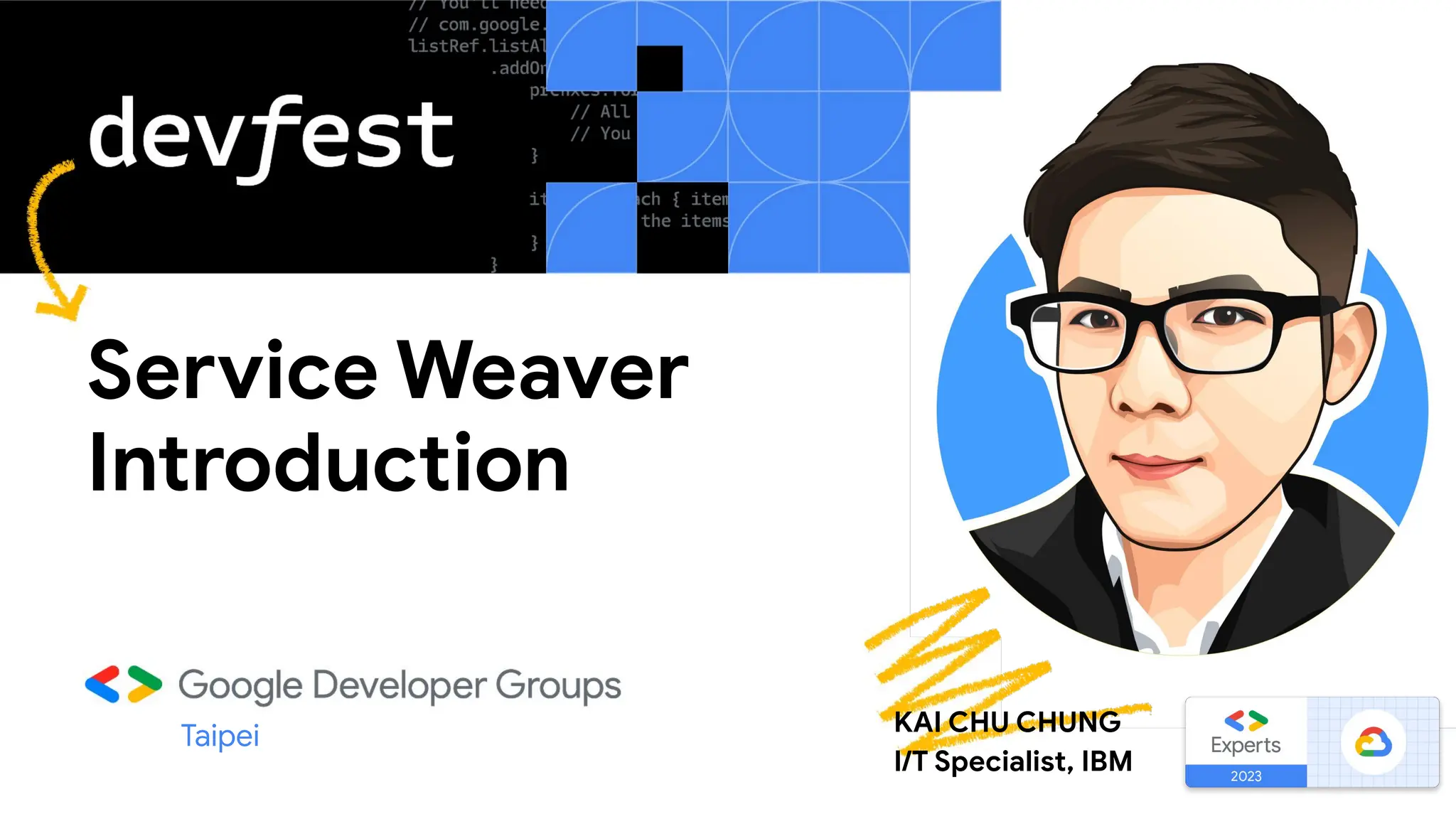 Devfest 2023 - Service Weaver Introduction - Taipei.pdf