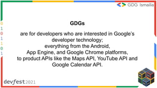 Dev fest21 opening presentation | PPT