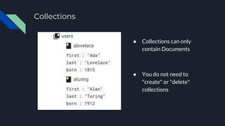 Firestore: The Basics | PDF