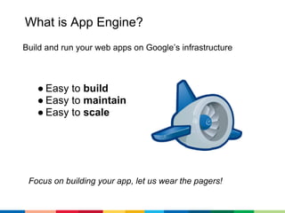 Google App Engine's Latest Features | PPT