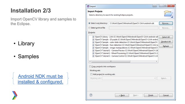 [Devfest]open cv & android | PDF