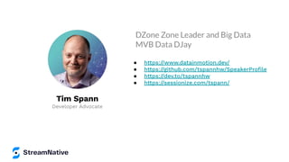 Devfest uk & ireland using apache nifi with apache pulsar for fast data on-ramp 2022 | PPT