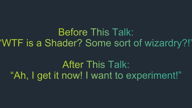 An Introduction to Writing Custom Unity Shaders! | PPT | Free Download