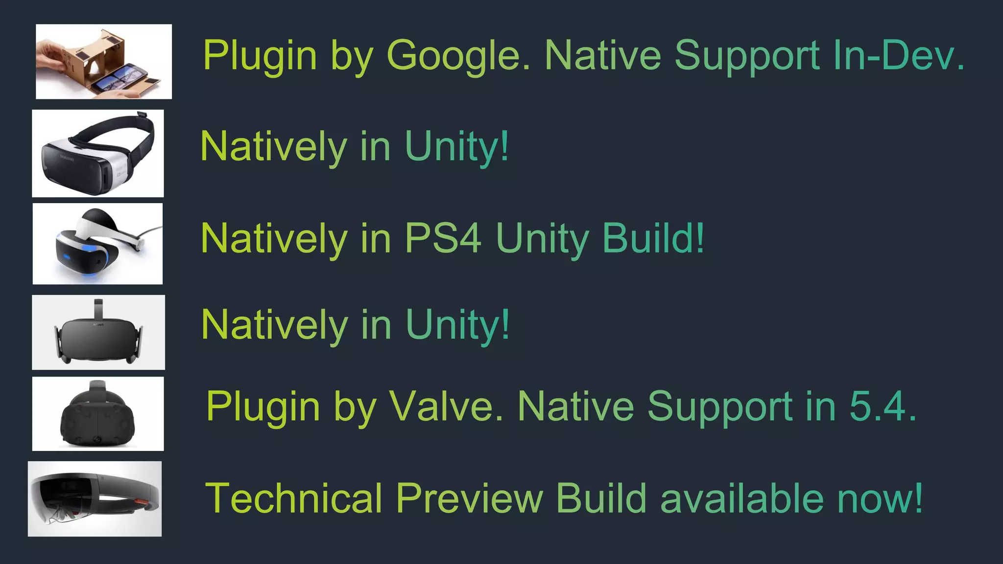 Unity & VR: What we are working on and how to design & develop VR Experiences | PPT