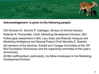 Current Situation and Development in the Small Ruminant (Goat) Industry ...