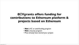 Devgrants presentation | PDF | Computing | Technology & Computing