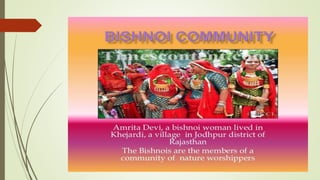 Amrita Devi | PPTX | Hinduism | Religion & Spirituality