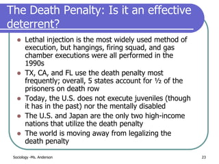 CAPE SOCIOLOGY UNIT 2 Deviance teachernotes | PPTX